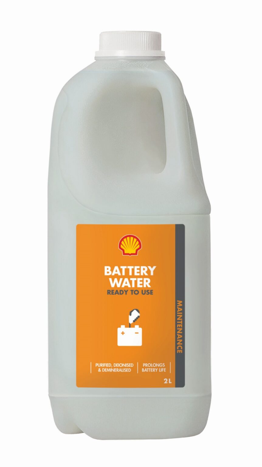 Shell Battery Water - Recochem Shell Car Care
